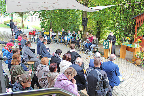 Engel beim 176. Jahresfest des Michaelisstiftes Gefell ...